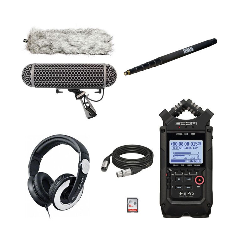 Audio Boom Mic set 24bit 🎬 FRENEL rental ️