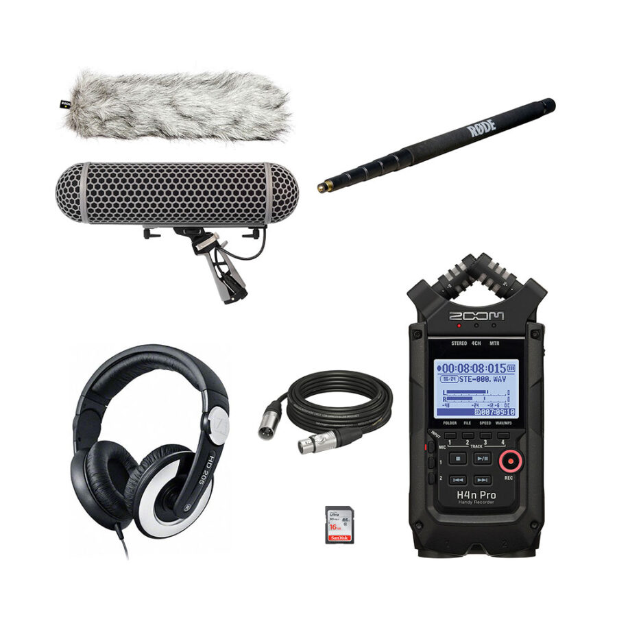 Audio Boom Mic set 24bit 🎬 FRENEL rental ️